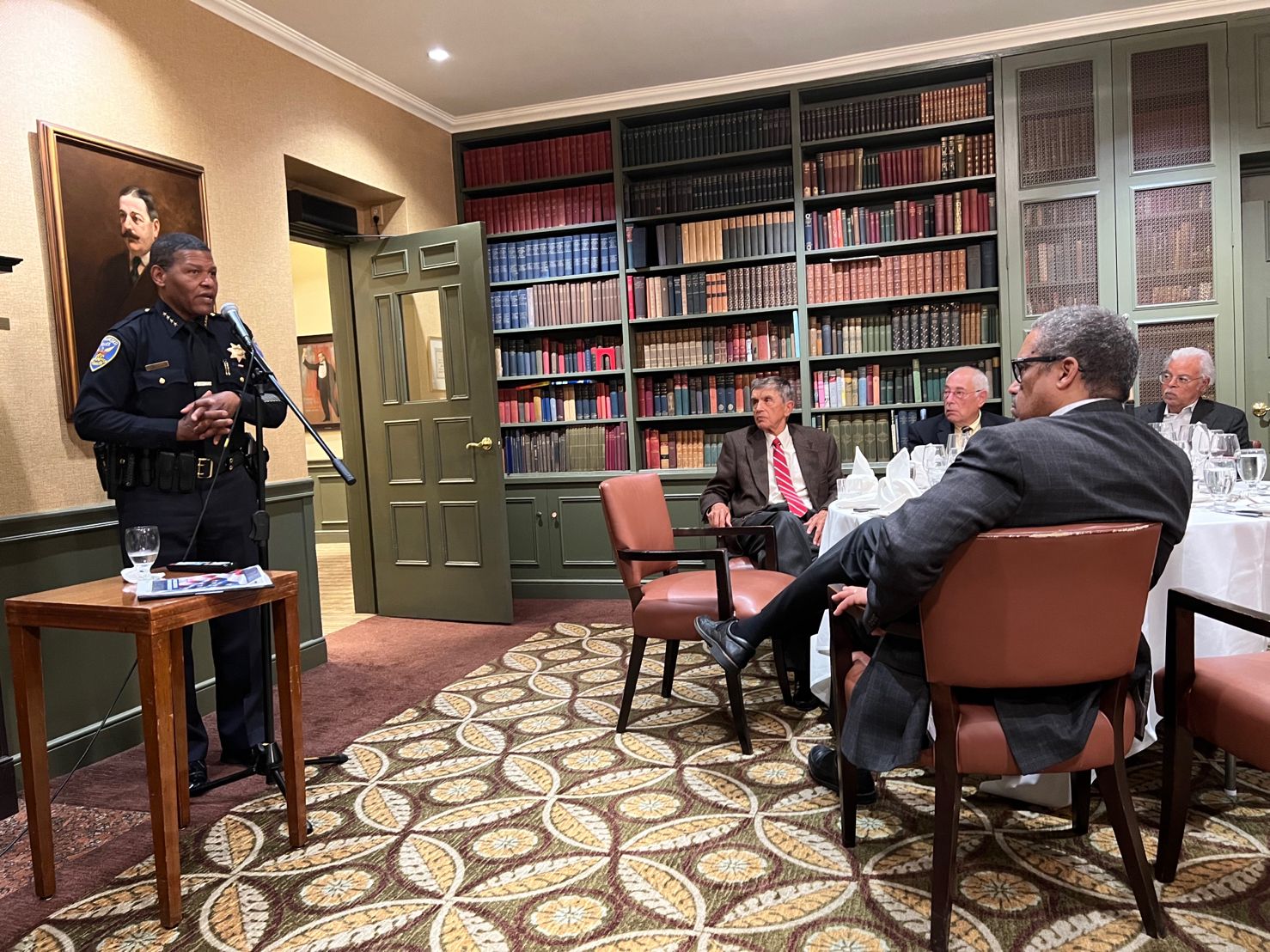 SF Police Chief Scott Spoke at September 2022 Meeting about Mass ...